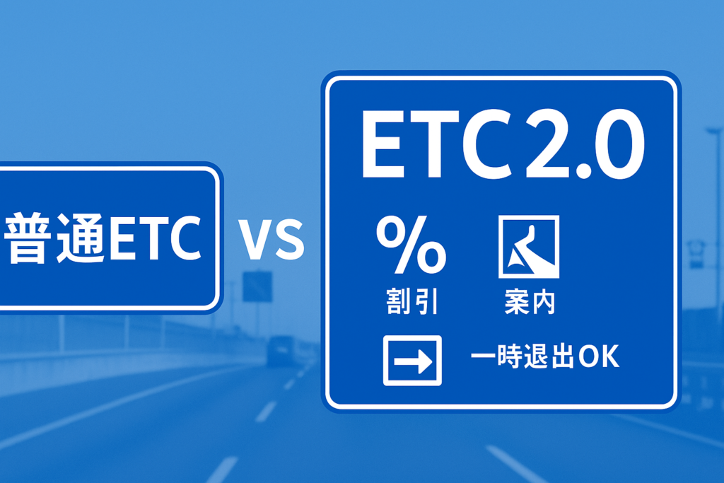 ETC2.0 vs 普通ETCで高速料金はいくら違う？最新割引・料金シミュレーション完全ガイド