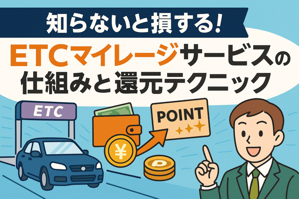 知らないと損する！ETCマイレージサービスの仕組みと還元テクニック【2025年最新版】